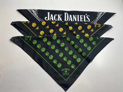 Jack Daniels Tennessee 3 Pack Apple Honey Operation Ride Home Bandana ...