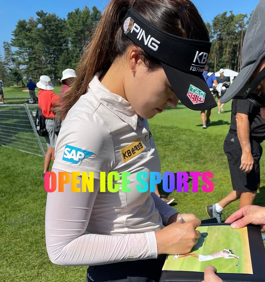 INGEE CHUN SIGNED AUTOGRAPH LPGA WOMENS GOLF US OPEN 8X10 PHOTO PROOF ...
