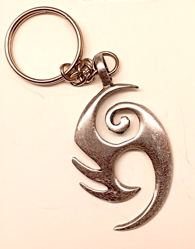 KR0367 Tribal design pewter keyring 45mm diameter | eBay UK
