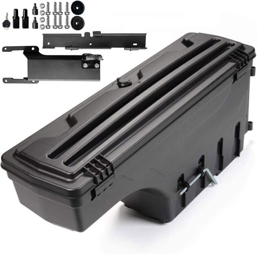 For 2015-2019 F150 Driver Side Lockable Storage Box Case Truck Bed ...