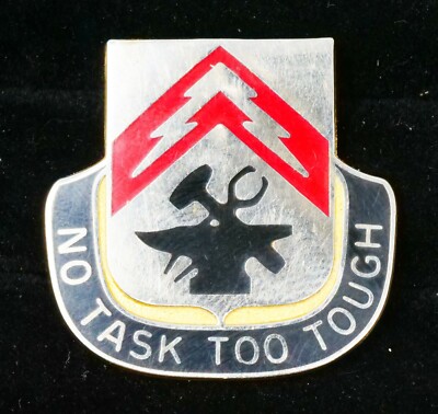 No Task Too Tough 215th Support Battalion Pin. Includes Backing | eBay