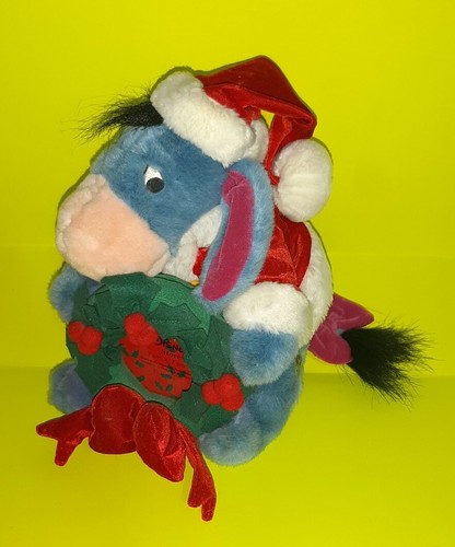 Winnie The Pooh Ih Oh Plush Donkey Disney Store Christmas Plush Toy | eBay