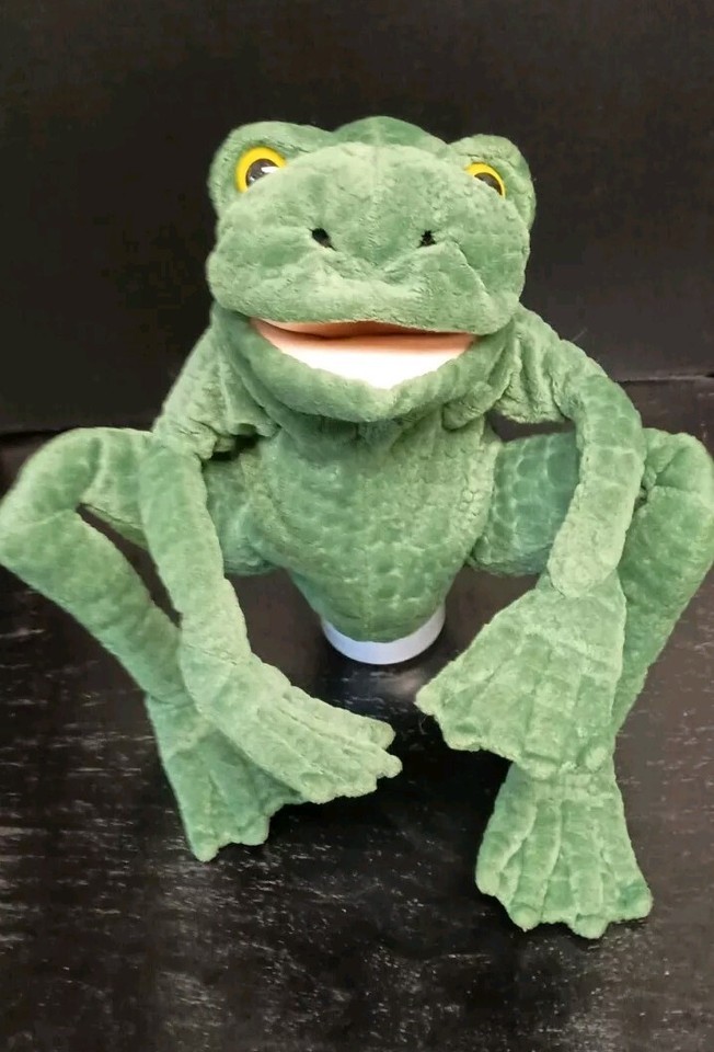 Folkmanis Long Legged Frog Hand Puppet Pre-Owned In VGUC | eBay