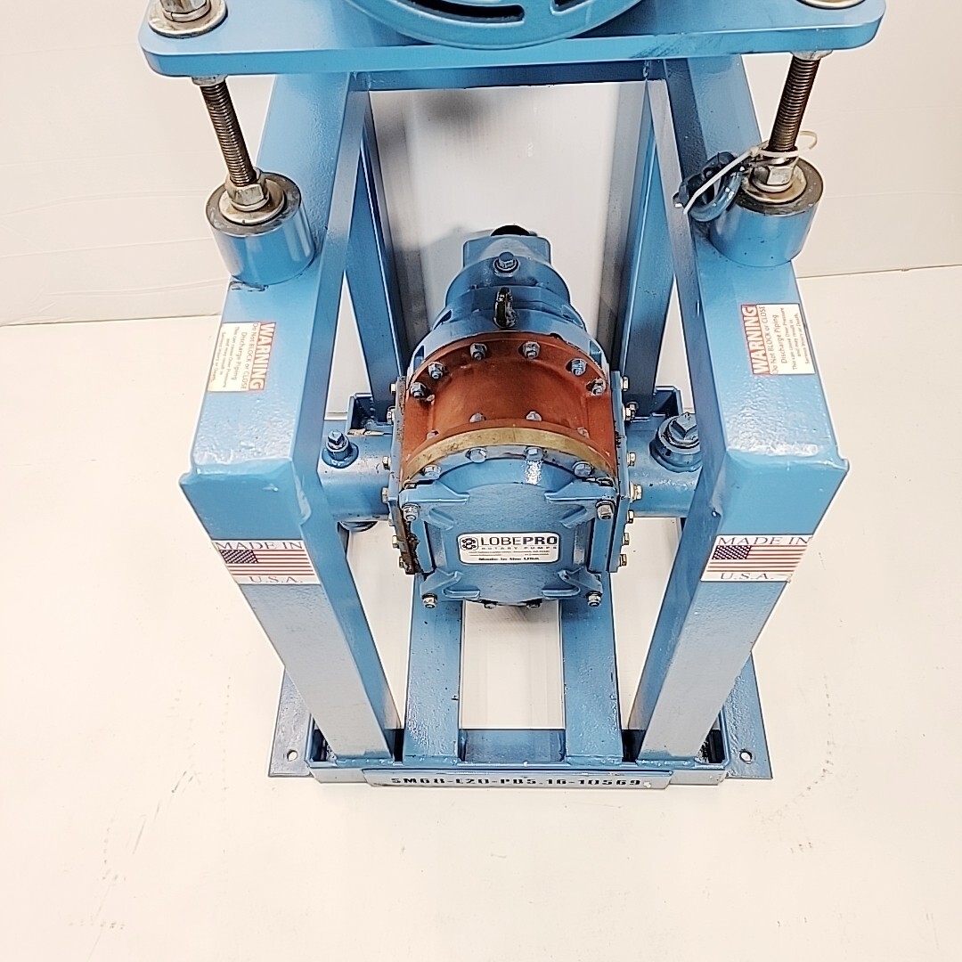 LOBEPRO SM68T Positive Displacement Rotary Lobe Sludge Pump 100-150GPM ...