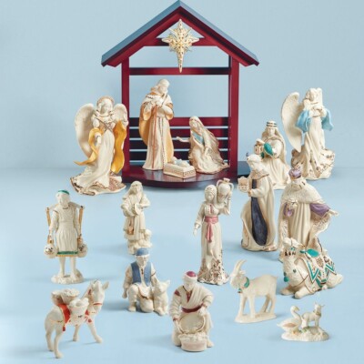 BRAND NEW SEALED LENOX FIRST BLESSING 19 PIECE NATIVITY SET | eBay