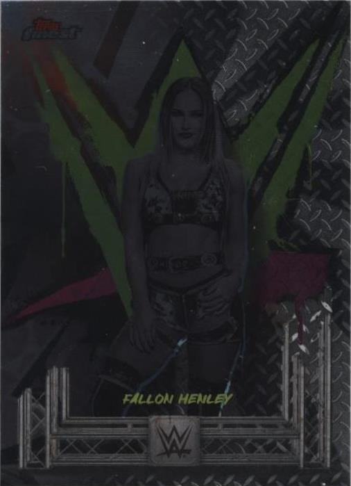 2025 Topps Finest WWE - Uncommon Fallon Henley, Fallon Henley #168 for ...