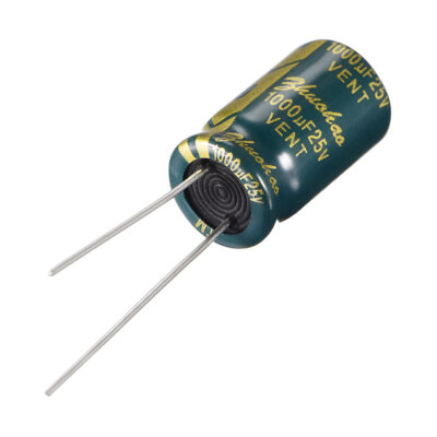 Aluminum Radial Electrolytic Capacitor Low ESR Brown 100uF-2200uF 16V ...