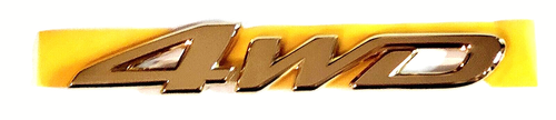 FITS Toyota 4RUNNER 4WD REAR GOLD 24K EMBLEM 1998 1999 2000 2001 2002 ...