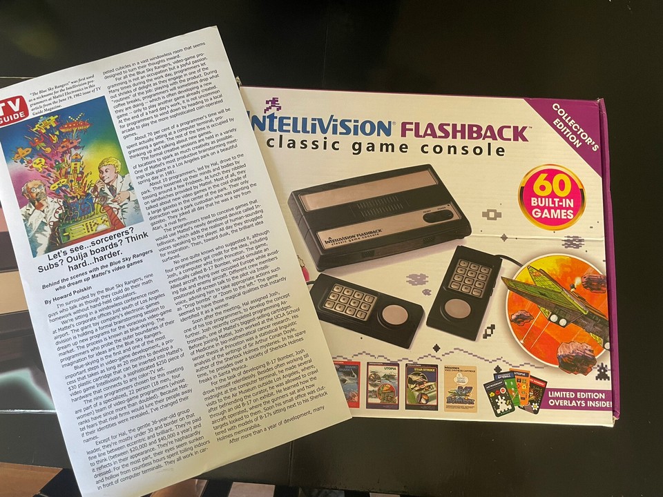 Autographed #82/200 Intellivision Limited Edition BLUE SKY RANGERS ...