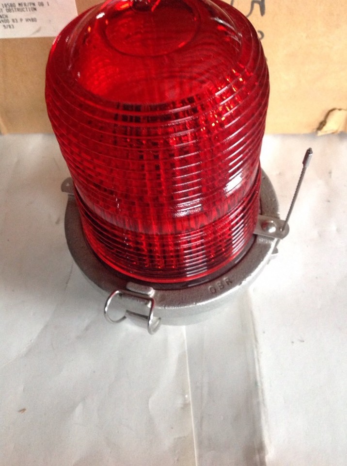 RED Runway Marker Light PN: OB-1 | eBay