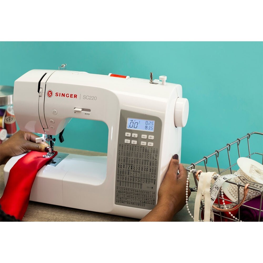 Singer SC220 Sewing Machine w/ 200 Stitch Applications - Refurbished | eBay