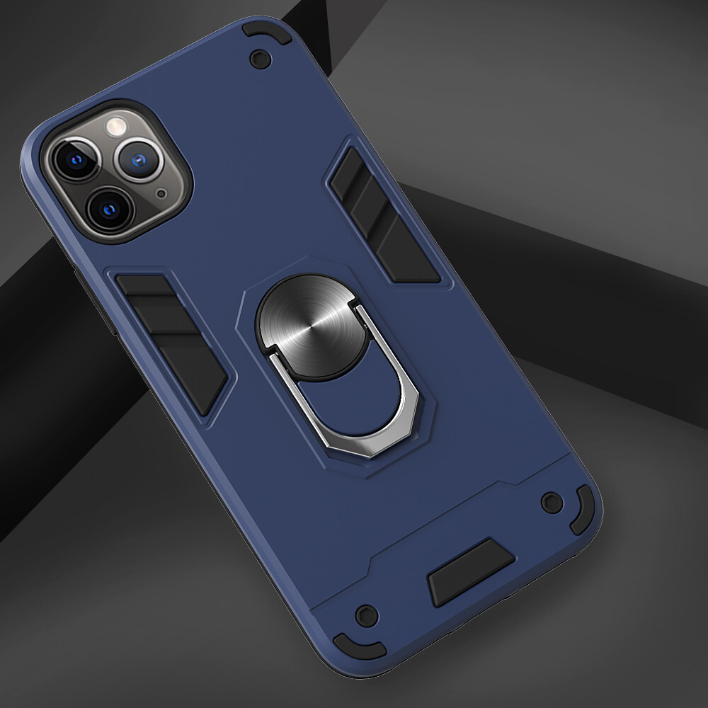 For OPPO AX5S AX7 A16 A52 A53 A74 A91 Shockproof Ring Stand Holder Case ...