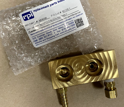 Manifold Block Assembly for Midmark M9 M11 Sterilizers - RPI# MIA096 | eBay