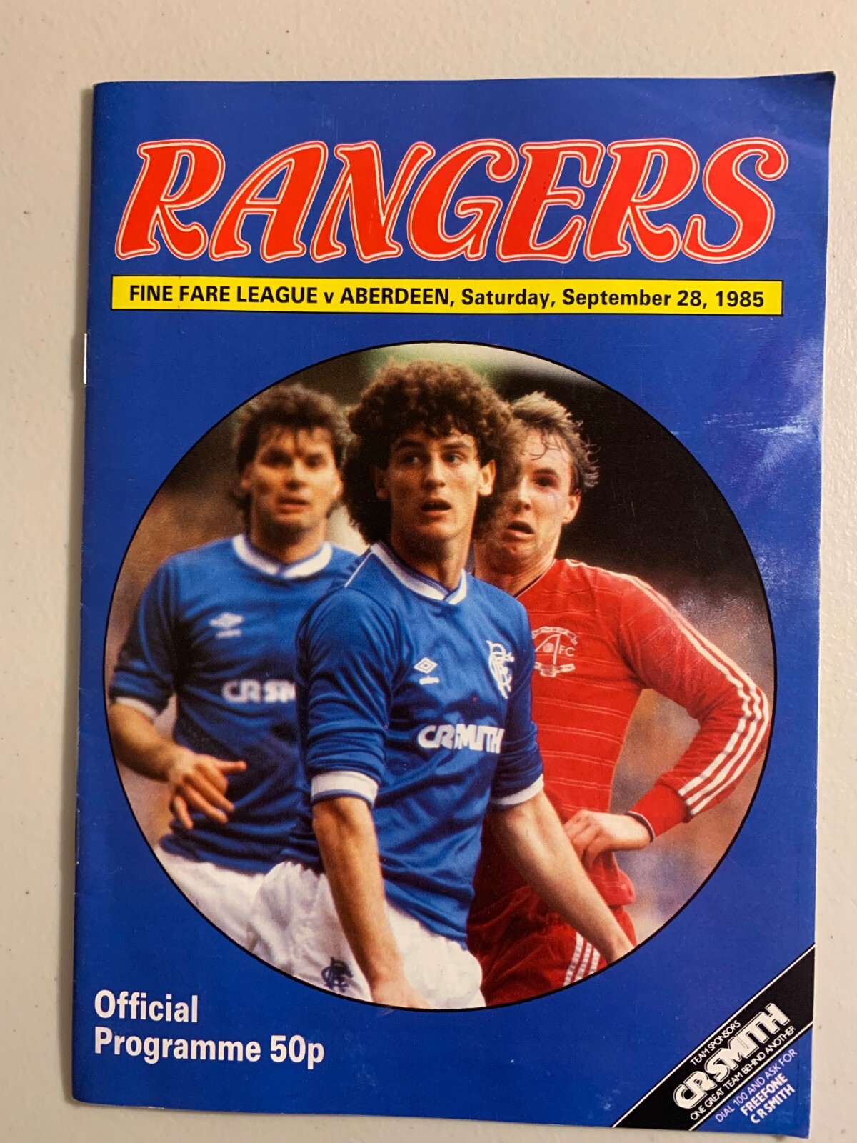 Aberdeen FC Programmes Various Away Fixtures League & Cups | eBay