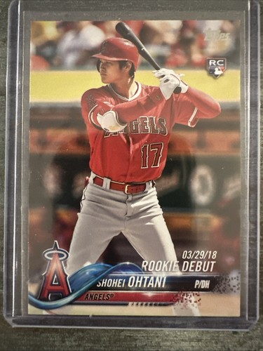 Shohei Ohtani 2018 Topps Rookie Debut Card Card # US285 | eBay
