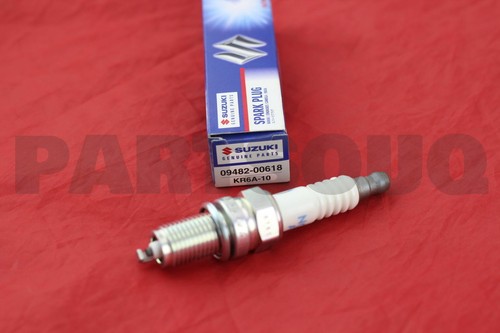 0948200618 Genuine Suzuki SPARK PLUG,KR6A-10 09482-00618 | eBay