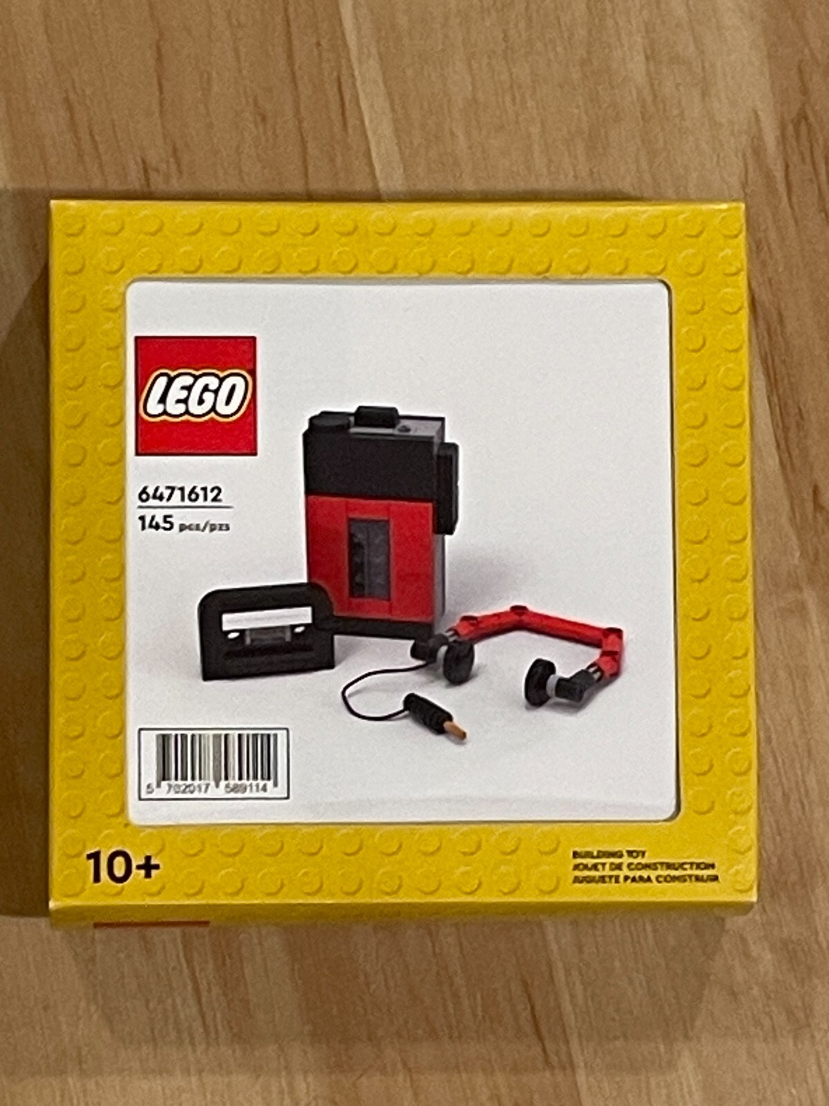 Lego 6471612 Cassette Tape Player (145 Pieces) - Limited Edition New ...