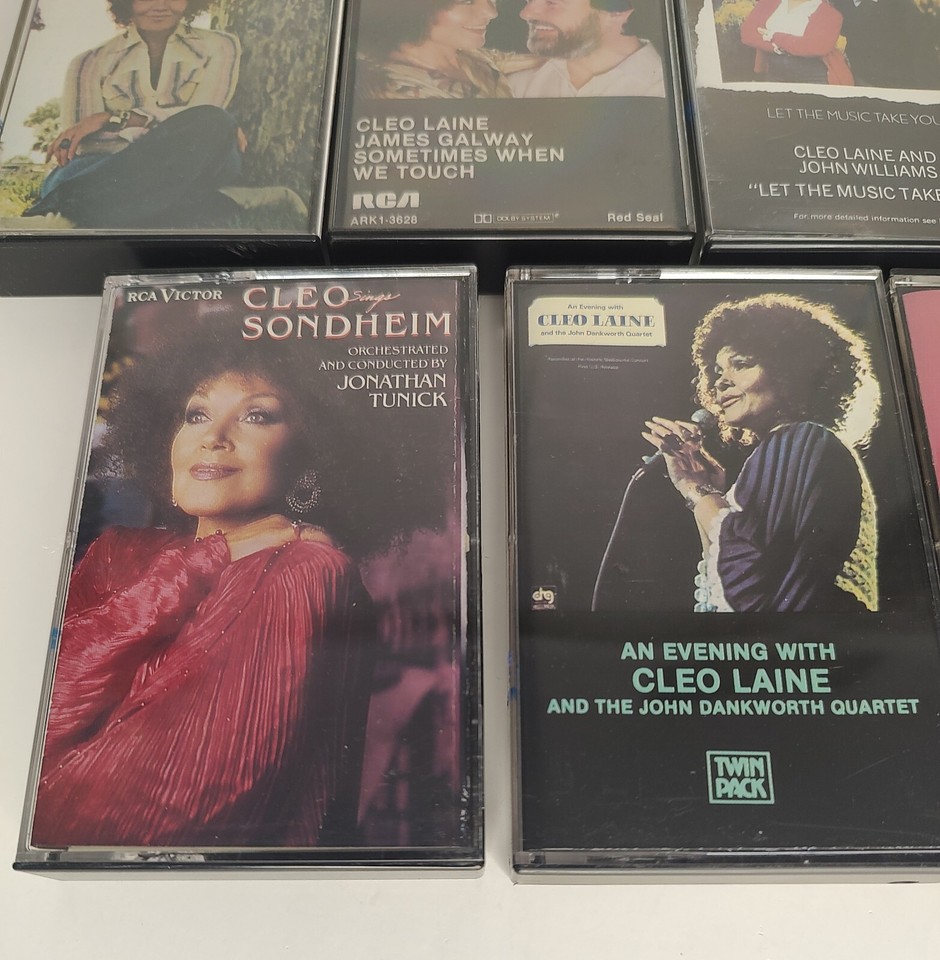 Rare Lot of 14 Cleo Laine Cassette Tapes Jazz Music | eBay