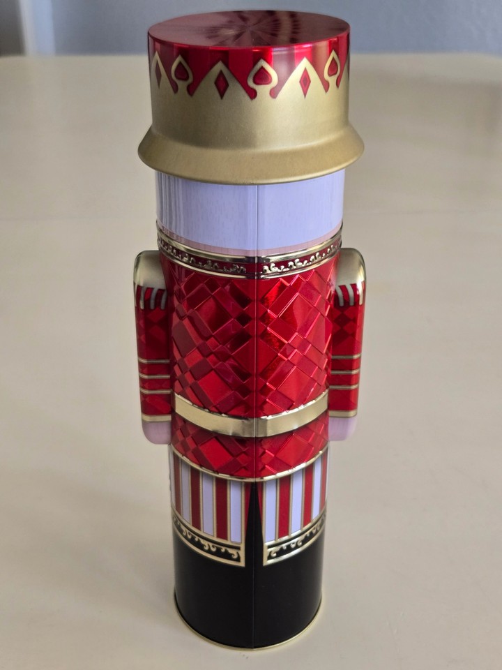 Nutcracker Tin - Red/Gold/White/Black - 12.5” - The Silver Crane Co ...