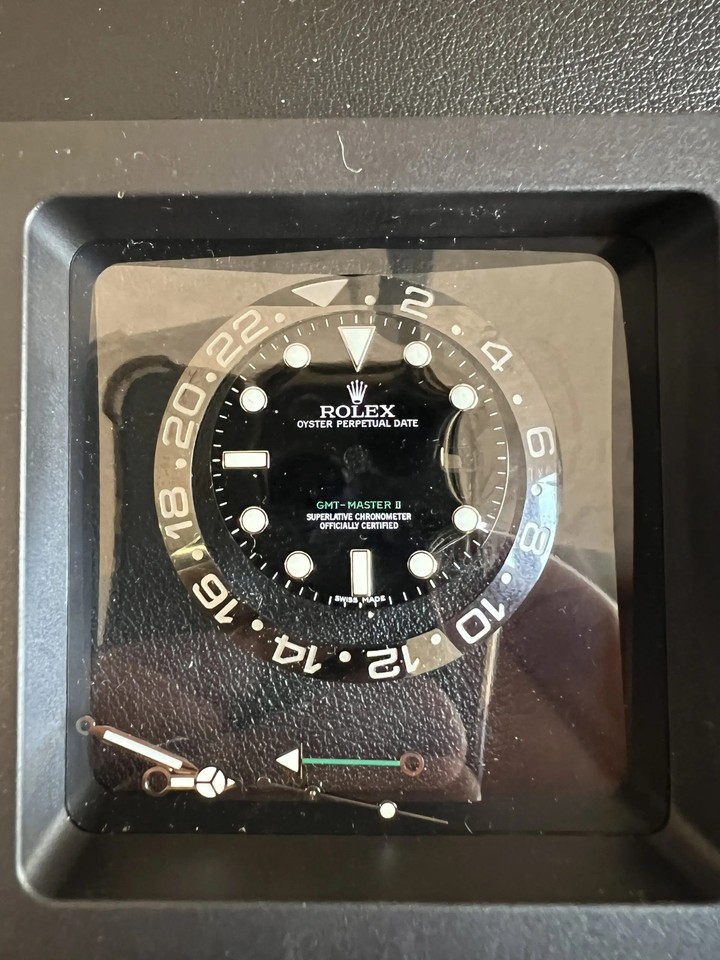 Rolex GMT Master II Custom Meteorite Pepsi 40mm 116710LN BLRO Superman ...