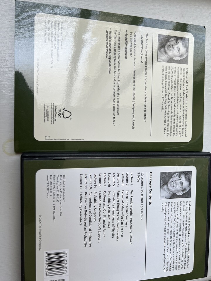 What Are the Chances? Probability Made Clear by Michael Starbird (DVD ...