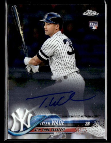 2018 Topps Chrome Rookie Autographs #RATW Tyler Wade | eBay