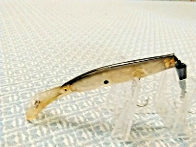 OLD LURE VINTAGE DOUBLE JOINTED DEEP RUNNING LURE FOR BASS AND WALLEYE ...