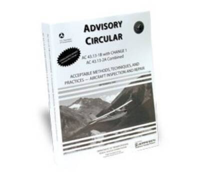 Advisory Circular AC 43.13-1B With Change 1 AC 43.13-2B - Paperback - GOOD | eBay