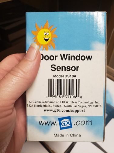X10 Door Window Sensor Model DS10A (White) Powerhouse | eBay
