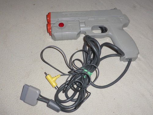 VINTAGE PLAYSTATION NAMCO LIGHT GUN NPC-103 CONTROLLER PS1 GUNCON SONY ...