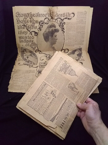 Lot of Different Antique Newspaper Ads Articles of the Day Recipes ...