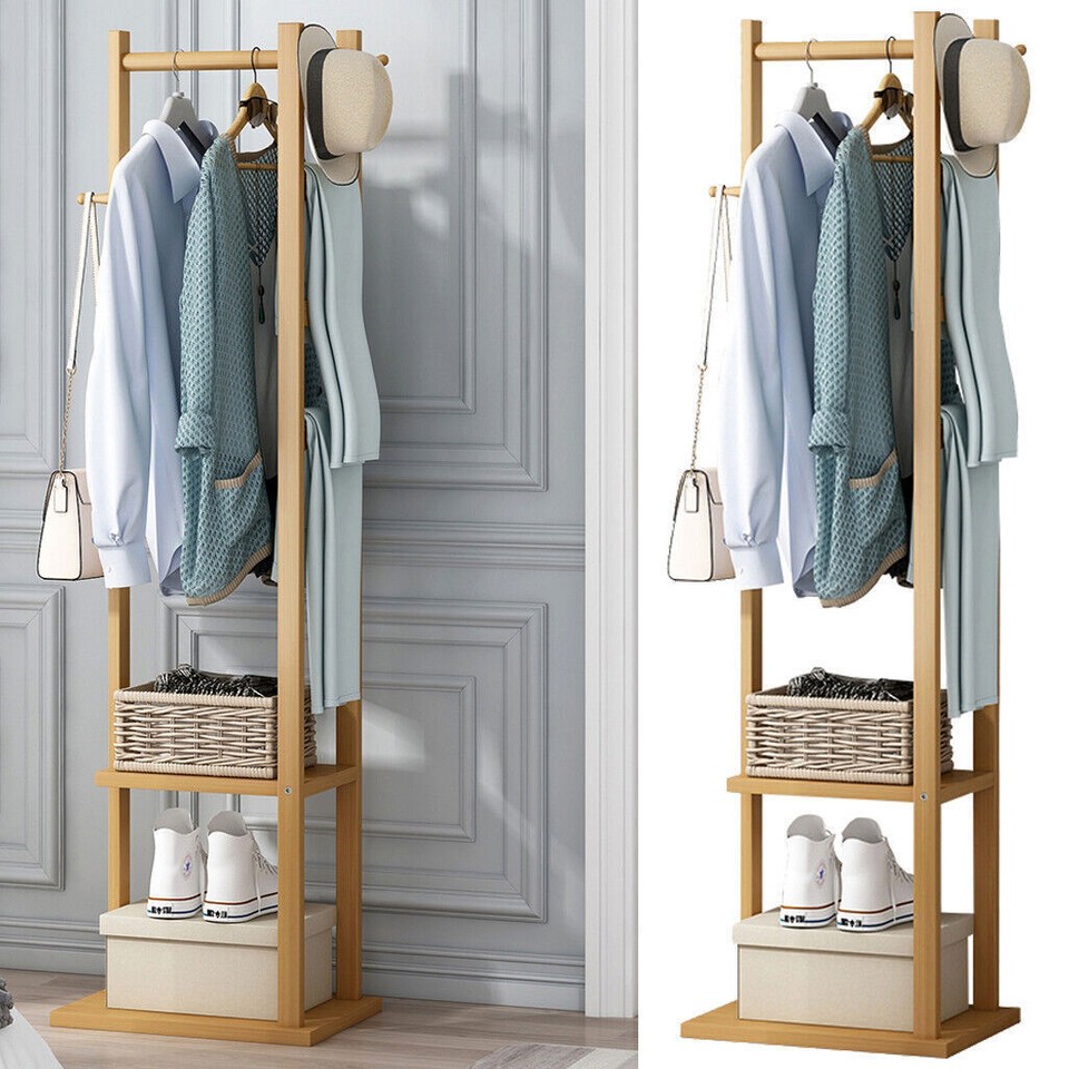 Heavy Duty Clothes Rail Garment Rack Stand Market Wardrobe Attic ...