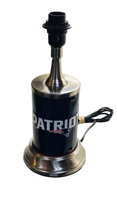 Patriots Football. NFL Sports Lamp. Silver -New England-Desk Lamp(See ...