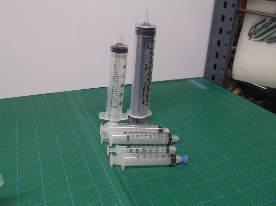 3, 6, 10, 12, 30, 60 ml syringes for projects, hobby, crafting | eBay