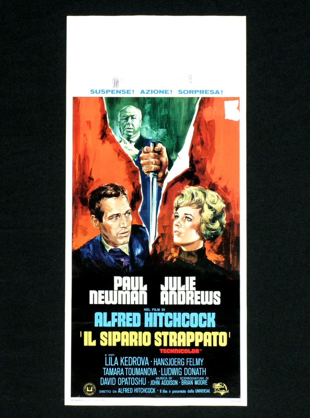 IL SIPARIO STRAPPATO locandina poster Hitchcock Newman Andrews Torn ...