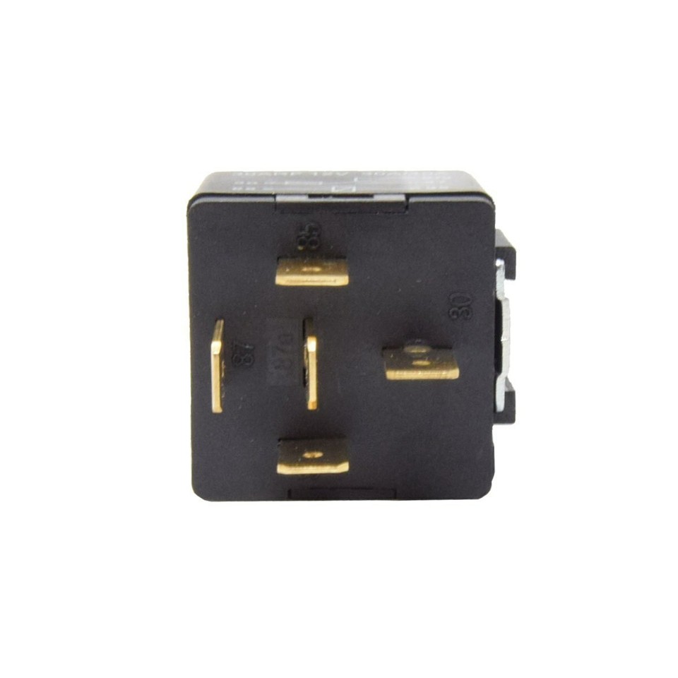 2-Pack 12V 5-Pin Relay with Built in Fuse 30A/40A Auto Metal Mounting ...