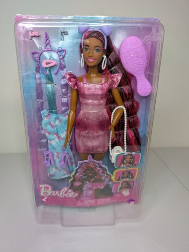 Barbie Fun and Fancy Hair Doll and Fashions and Accessories Playset NEW ...