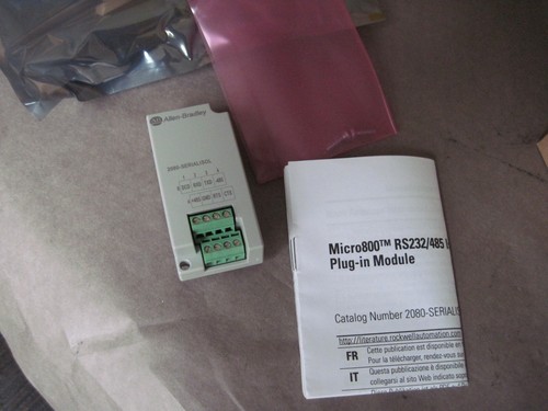 Allen-Bradley 2080-Serialisol Series A Micro800 Isolated Serial Port ...