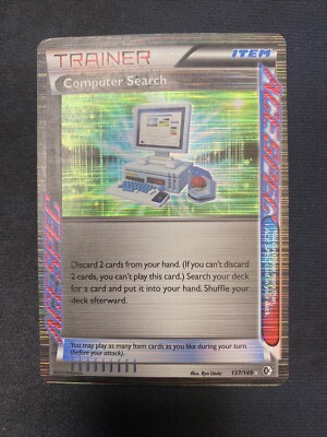 Computer Search Trainer Pokémon TCG Boundaries Crossed 137/149 Holo ...
