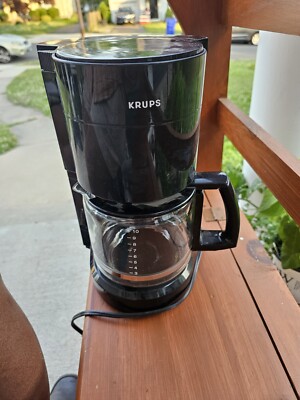 Krups Type 321 ProCafe 10Cup Automatic Drip Coffee Maker Black | eBay