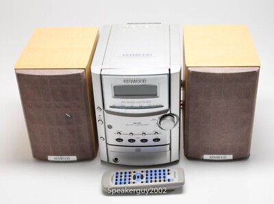 Kenwood HM-332 Mini Component System & Speakers -- KT | eBay