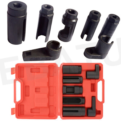 7PCS Oxygen Sensor & Oil Pressure Sending Unit Master Sensor Socket Set ...