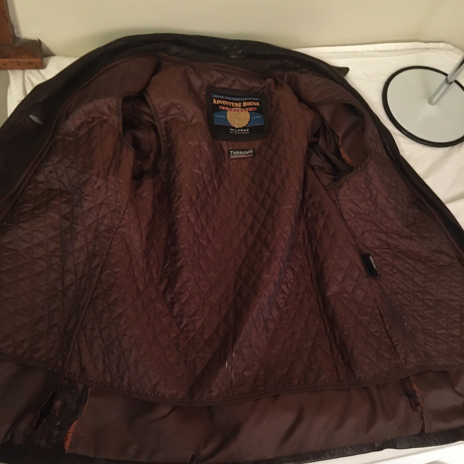 Wilsons Adventure Bound Leather Jacket Womens Brown B… - Gem