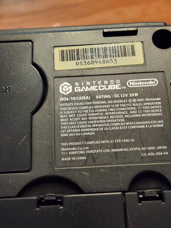Gamecube Console(DOL-001) Parts Only Read Description | eBay