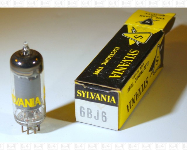 SYLVANIA 6BJ6 Vacuum Tube Tested and Guaranteed for sale online | eBay