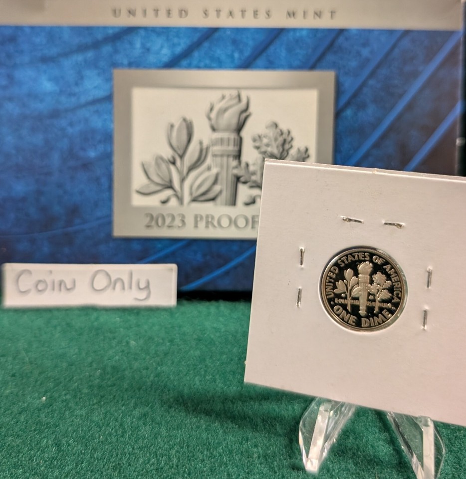 2023 S Clad Proof Roosevelt Dime from Mint Proof Set | eBay