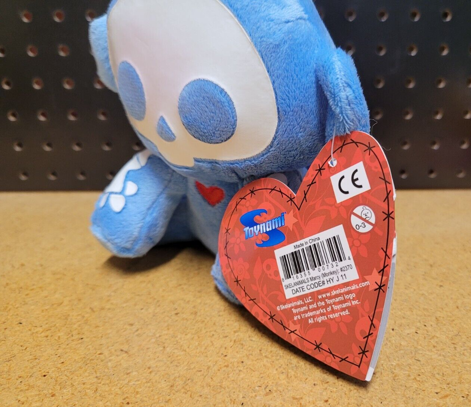 Skelanimals Marcy the Monkey Multi-color 6 Inch Plush - New with Tags ...