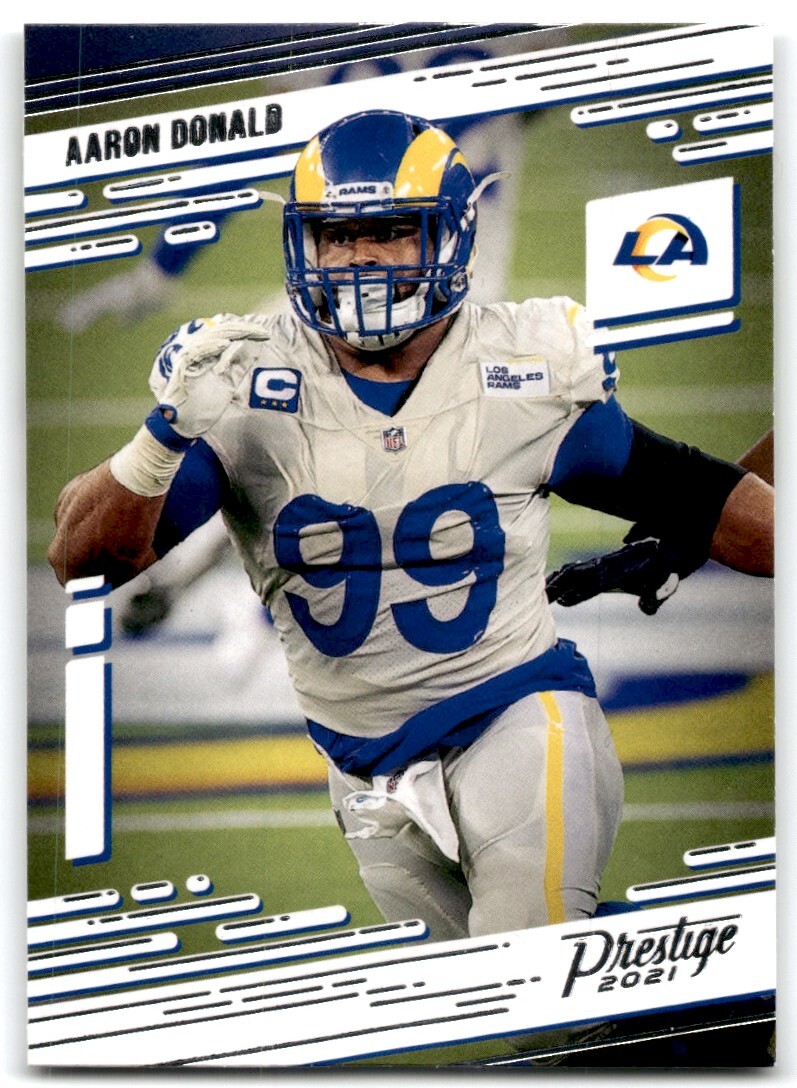2021 PANINI PRESTIGE AARON DONALD LOS ANGELES RAMS #99 | eBay