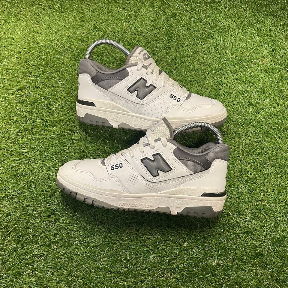 New Balance 550 Uk Size 5.5 White and Grey Colour Way Unisex | eBay UK