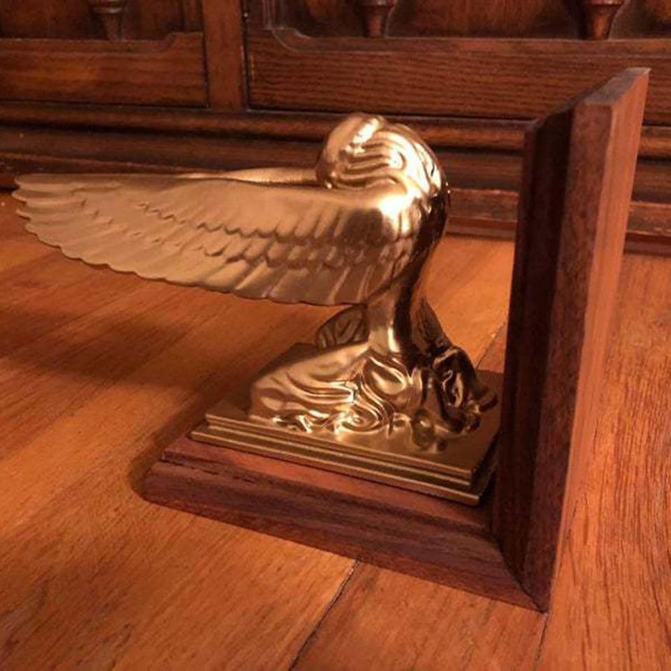 2PCS Kneeling Ark Angel Statue, Ark of the Covenant Historic Model ...